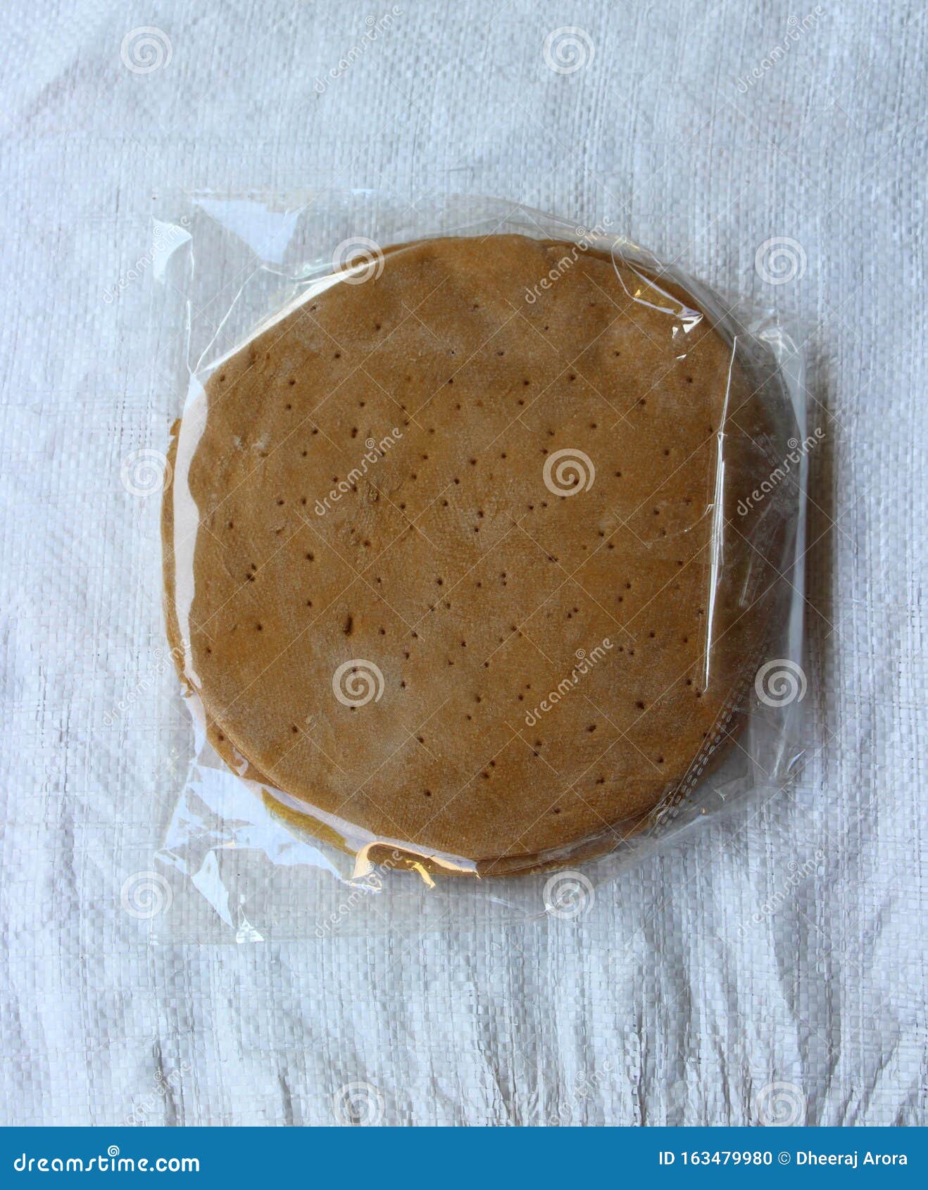 Wheat Thin Crust Pizza Base Stock Photo - Image of brown, base: 163479980