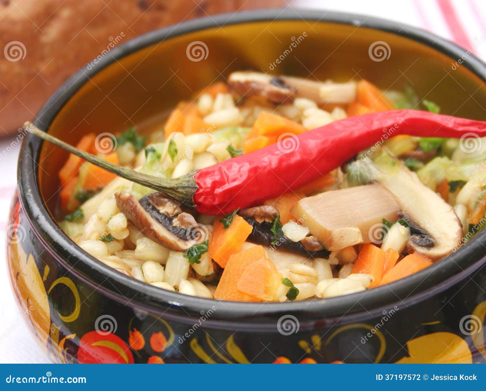 Wheat with vegetables stock photo. Image of vegetables - 37197572