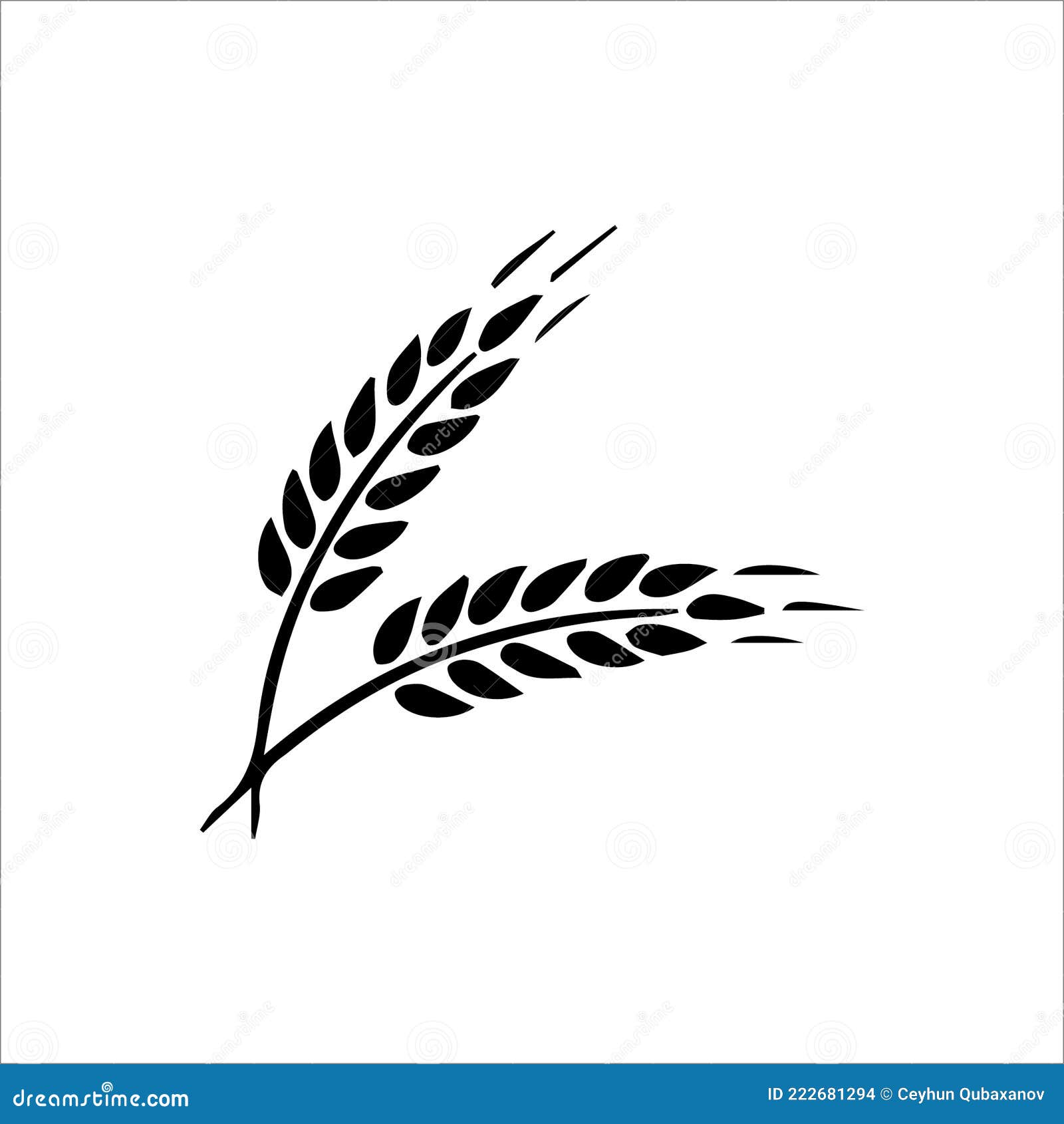 Set Of Wreaths,wheat Circular Laurel Heraldry Vector Illustration ...