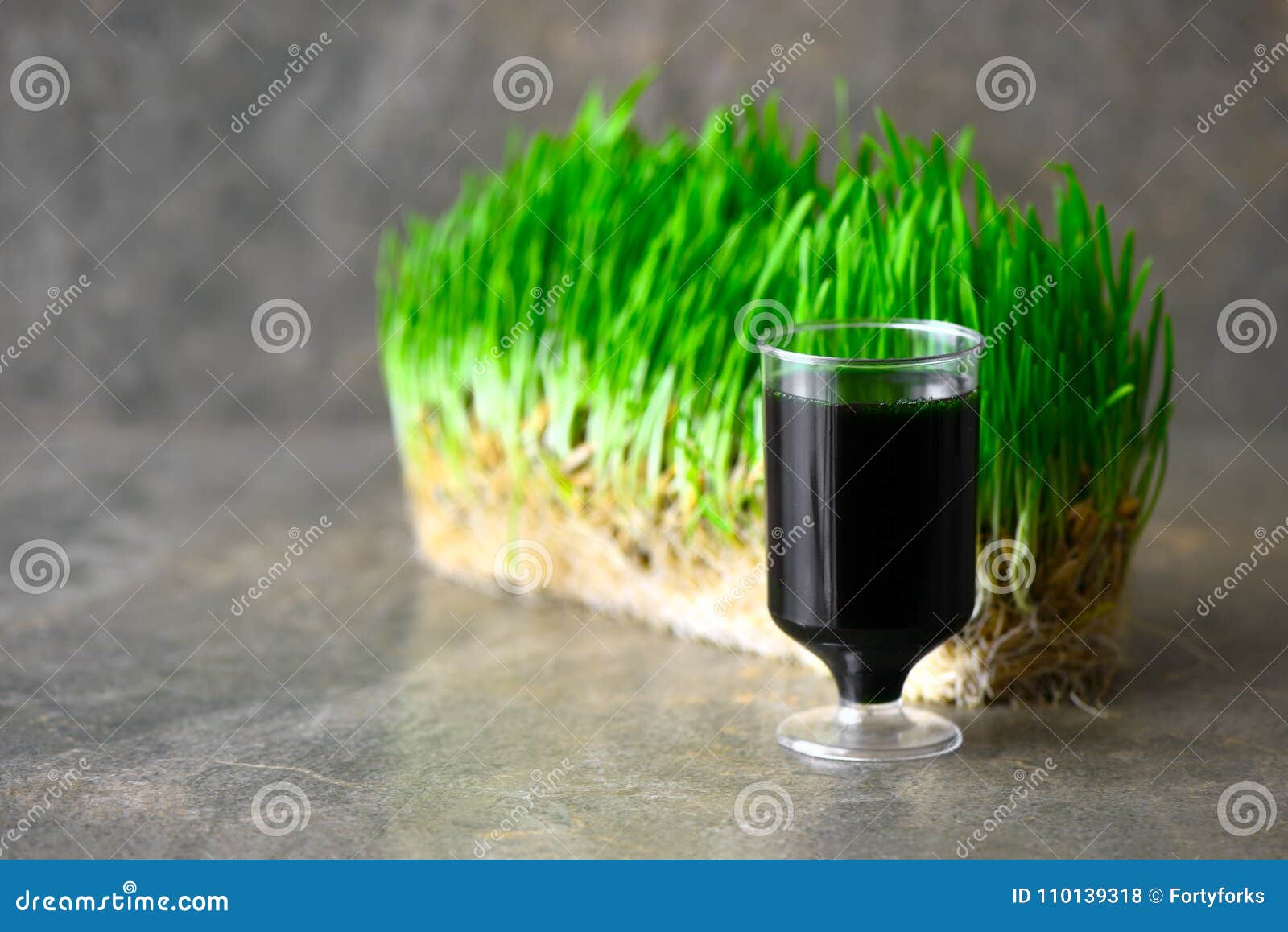 Wheatgrass drink shot stock photo. Image of ayurvedic - 110139318