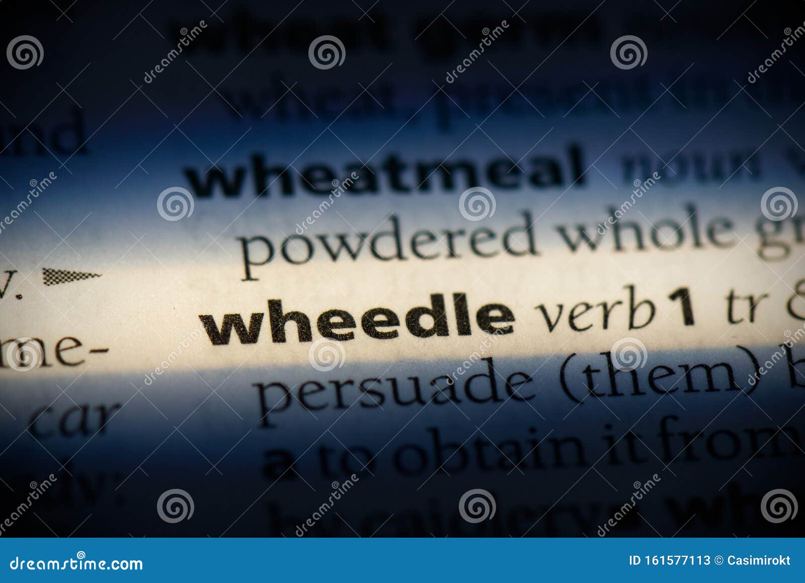 Wheedle stock image. Image of vocabulary, highlight - 161577113