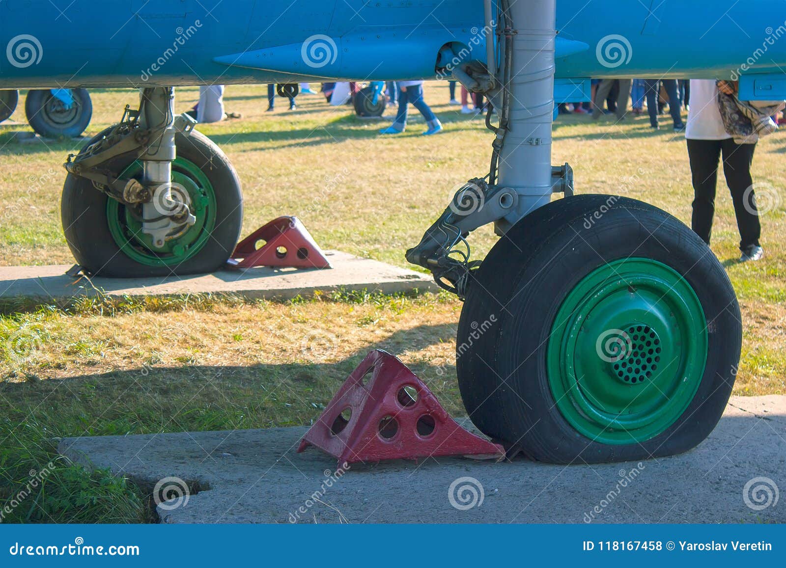Wheel of the airplane stock photo. Image of drive, fast - 118167458