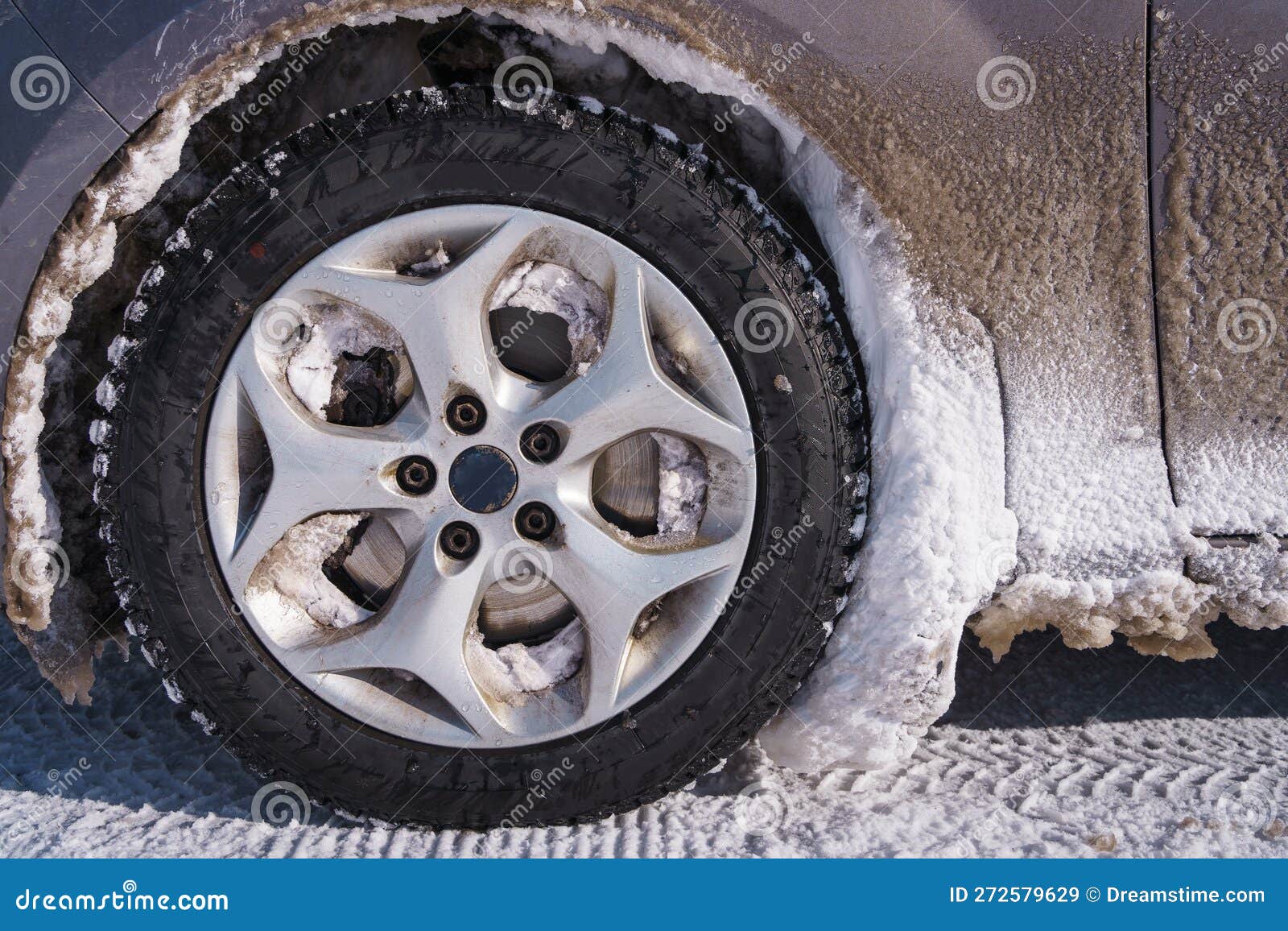 Wheel Arch With Suspension System Royalty-Free Stock Image ...