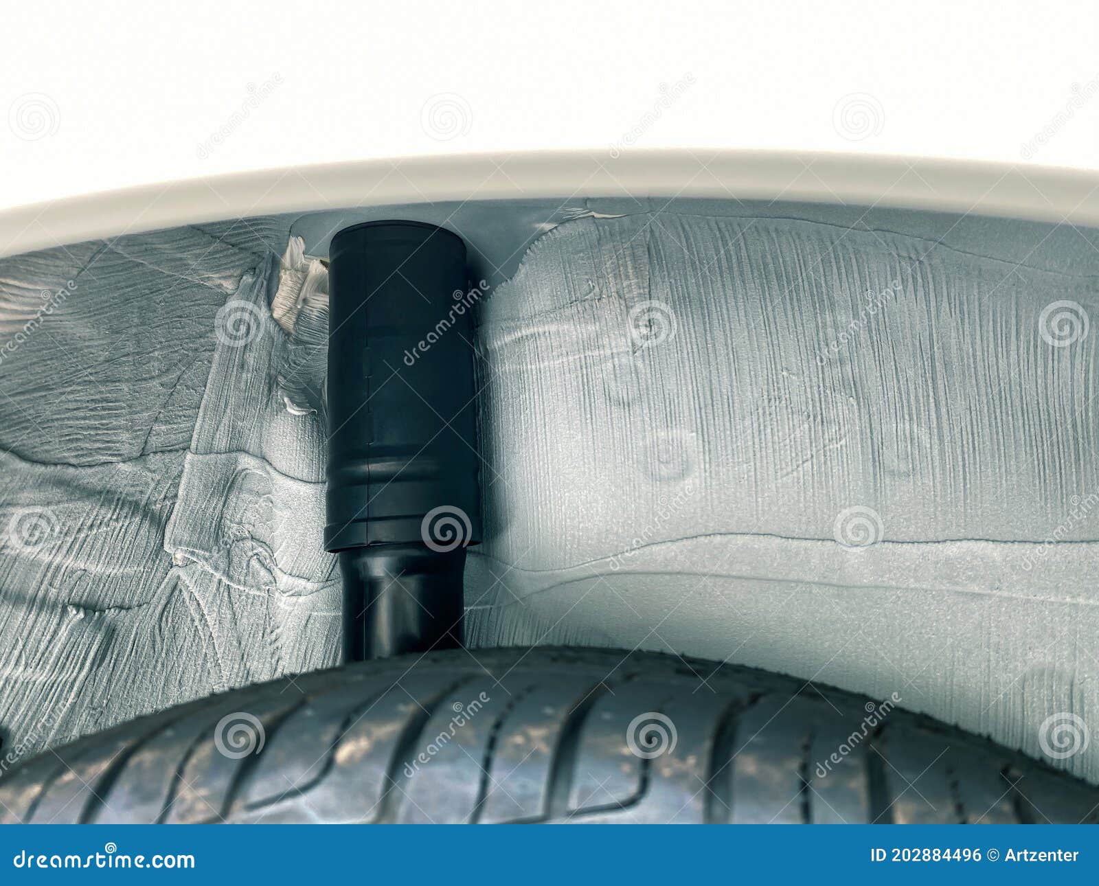 Wheel Arch With Suspension System Royalty-Free Stock Image ...