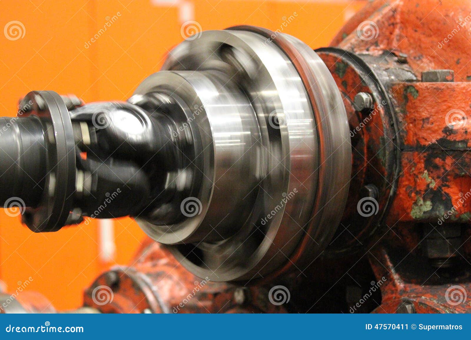 Wheel assembly stock image. Image of rapidly, mill, axis - 47570411