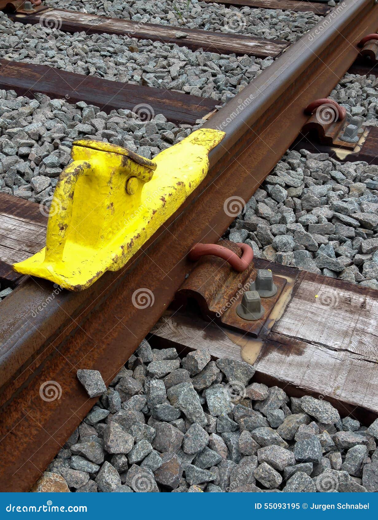 Wheel block for trains stock image. Image of train, track - 55093195