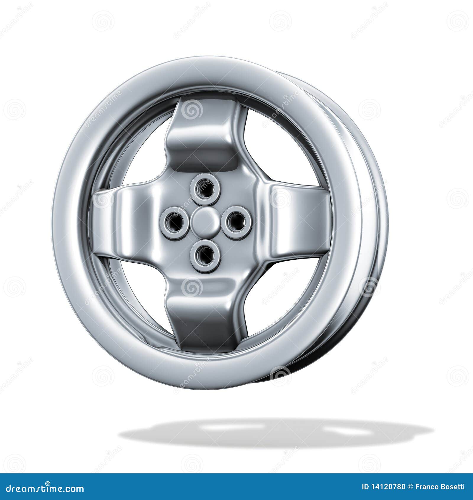 Wheel car stock illustration. Illustration of alloy, racing - 14120780