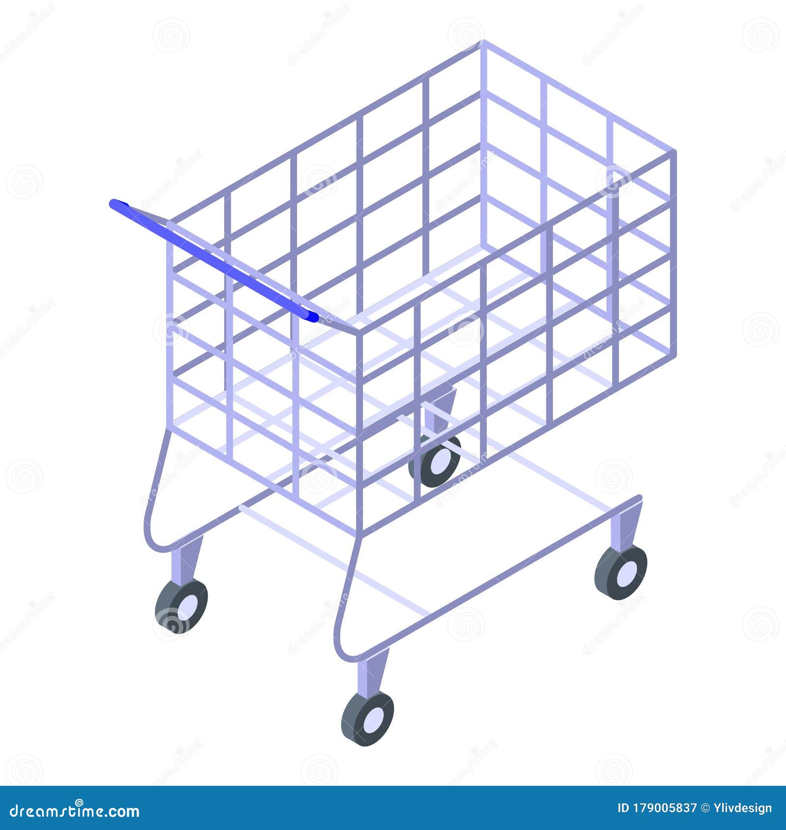 Wheel Cart Icon, Isometric Style Stock Vector - Illustration of ...