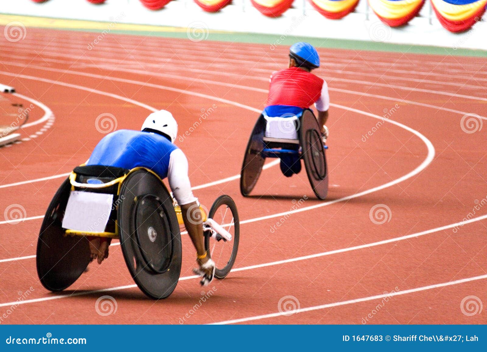 Wheel Chair Race for Disabled Persons Stock Image - Image of disable ...