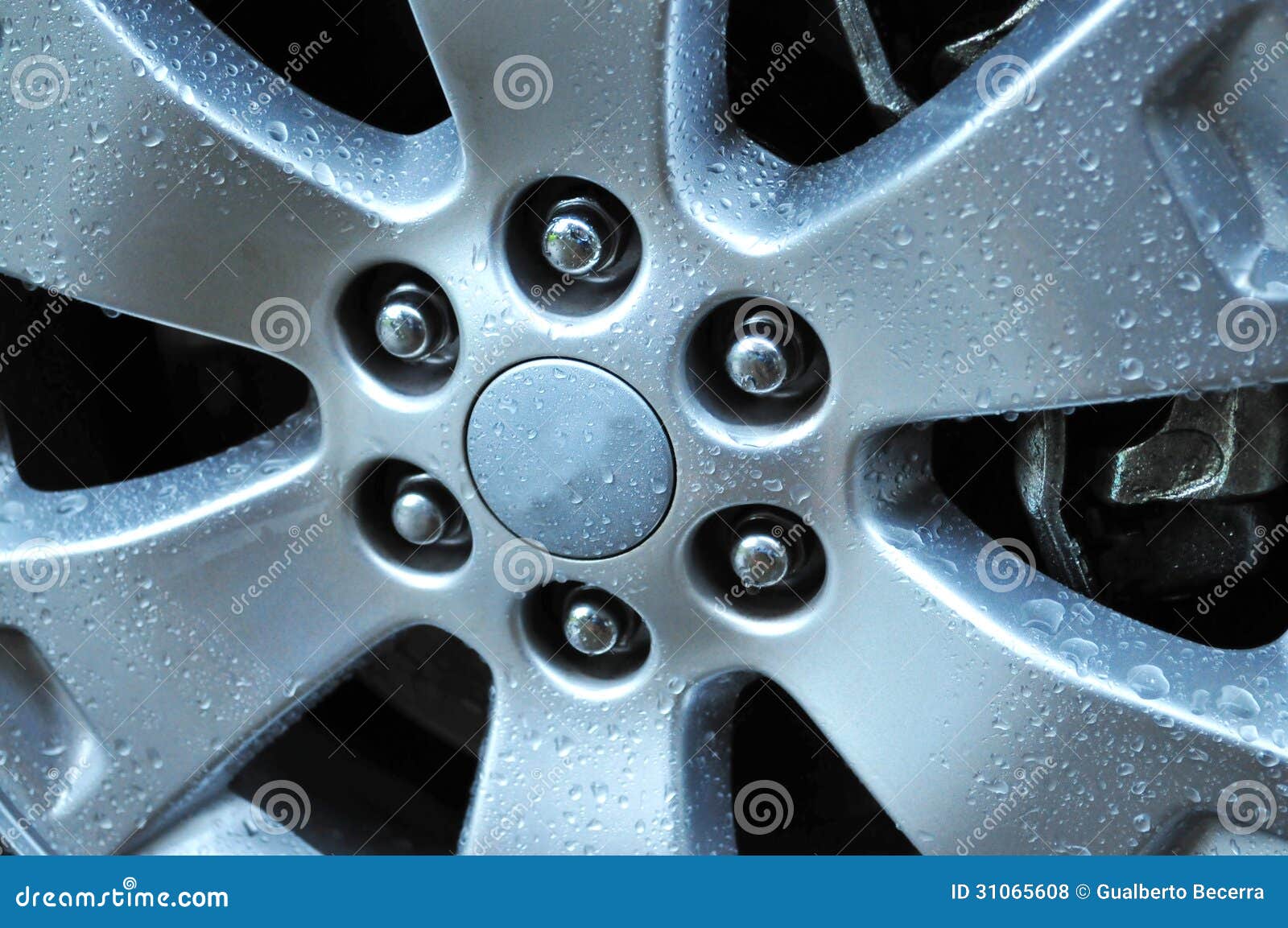 Wheel stock photo. Image of closeup, round, modern, alloy - 31065608