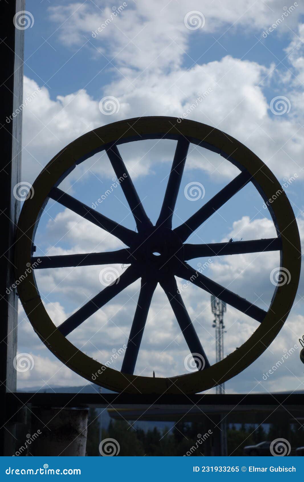 Wheel, Early Invention of Humankind Stock Image - Image of circular ...