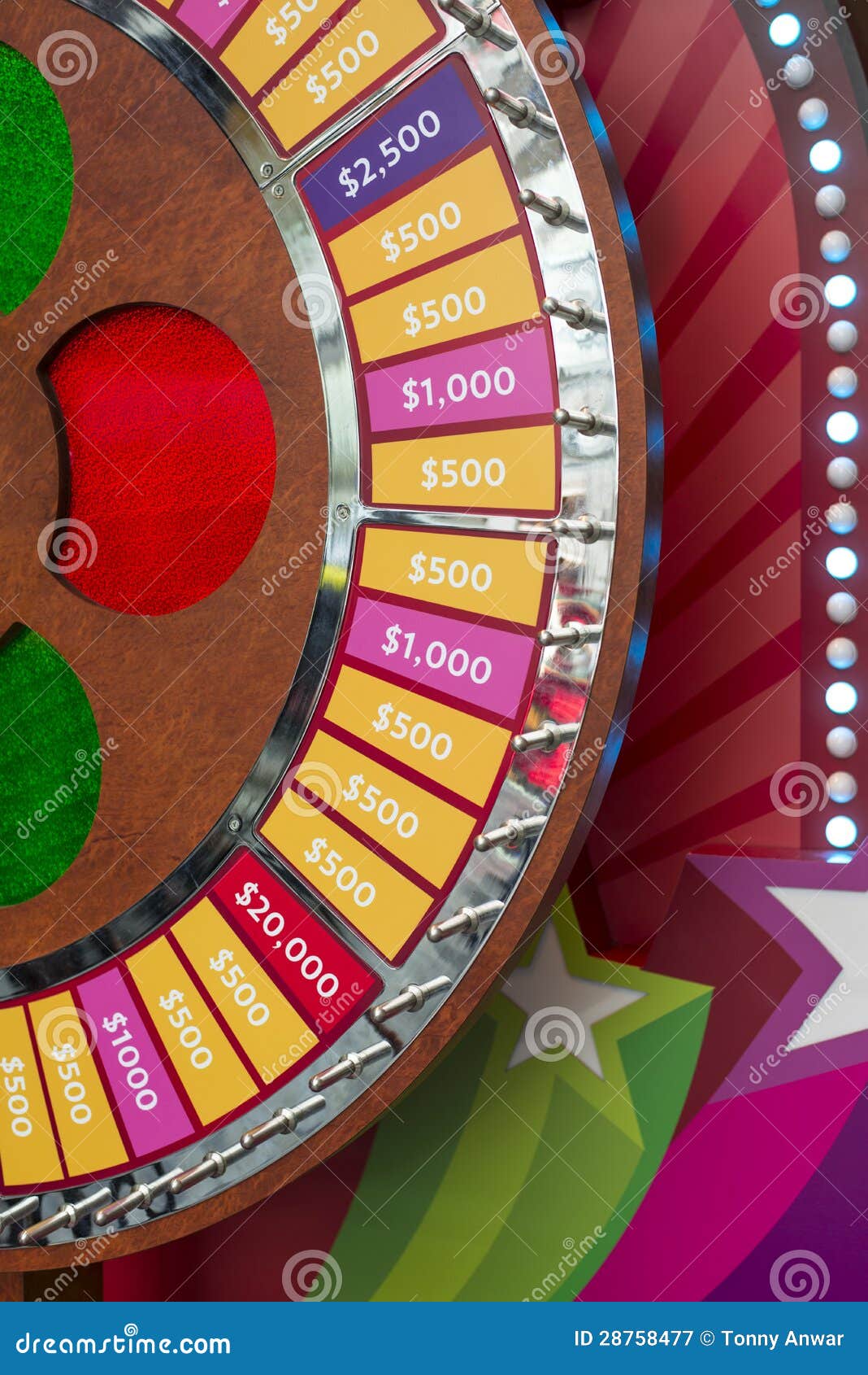 Wheel of Fortune stock image. Image of gamble, luck, lottery - 28758477