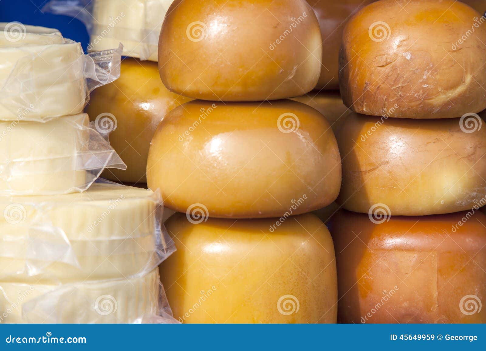 Wheel of fresh cheese stock image. Image of round, cheesemaking - 45649959