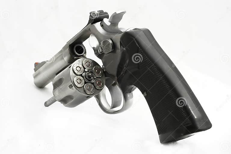 Wheel gun stock photo. Image of round, bullet, gang, firearms - 125372