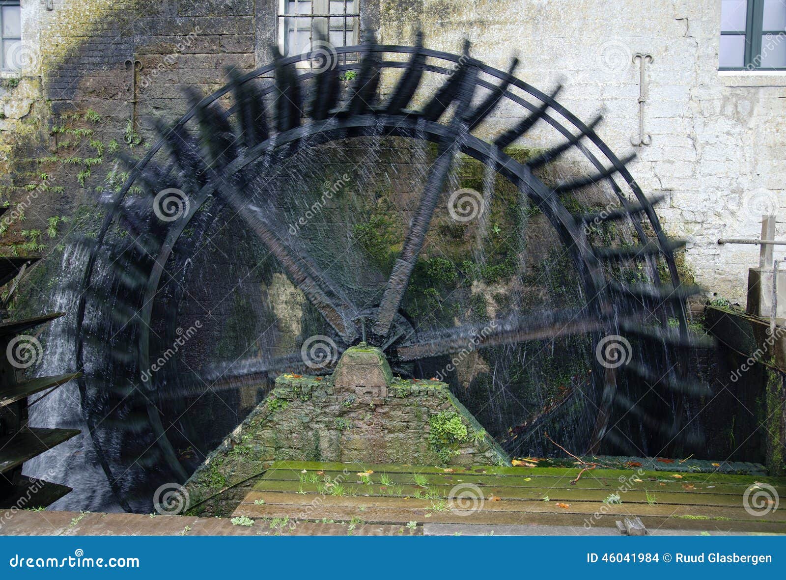 Wheel of Historic Watermill Stock Photo - Image of detail, wheel: 46041984