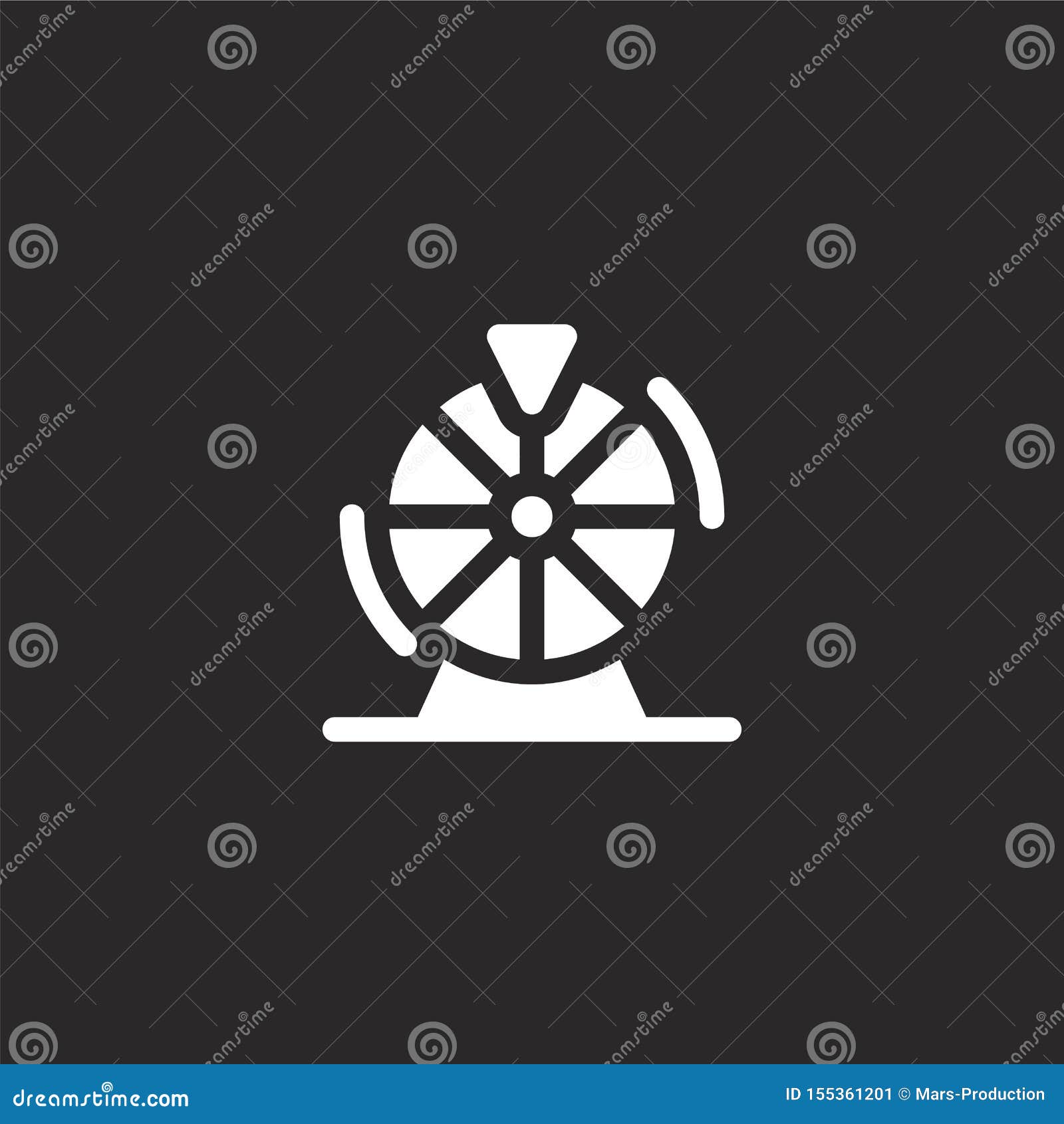 Wheel Icon. Filled Wheel Icon for Website Design and Mobile, App ...