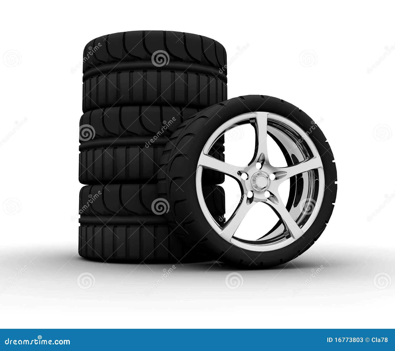 Wheel isolated on white stock illustration. Illustration of profile ...