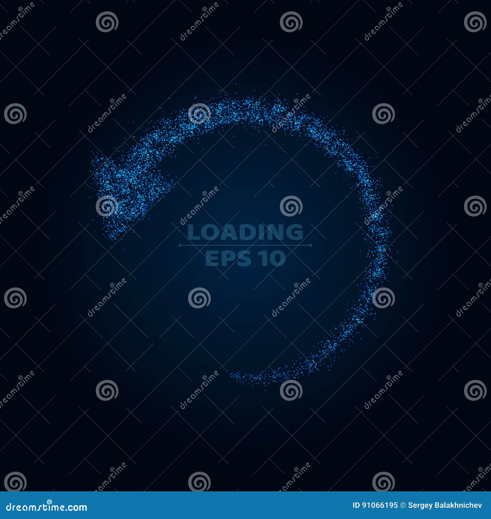 A Wheel of Loading from Very Small and Transparent Particles on a Dark ...