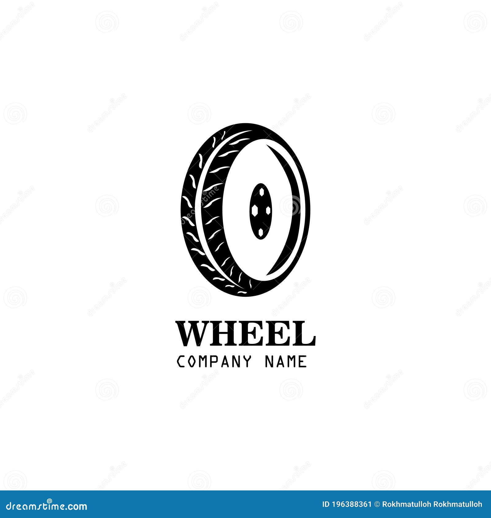 Wheel Logo Illustration of Vector Design Stock Vector - Illustration of ...