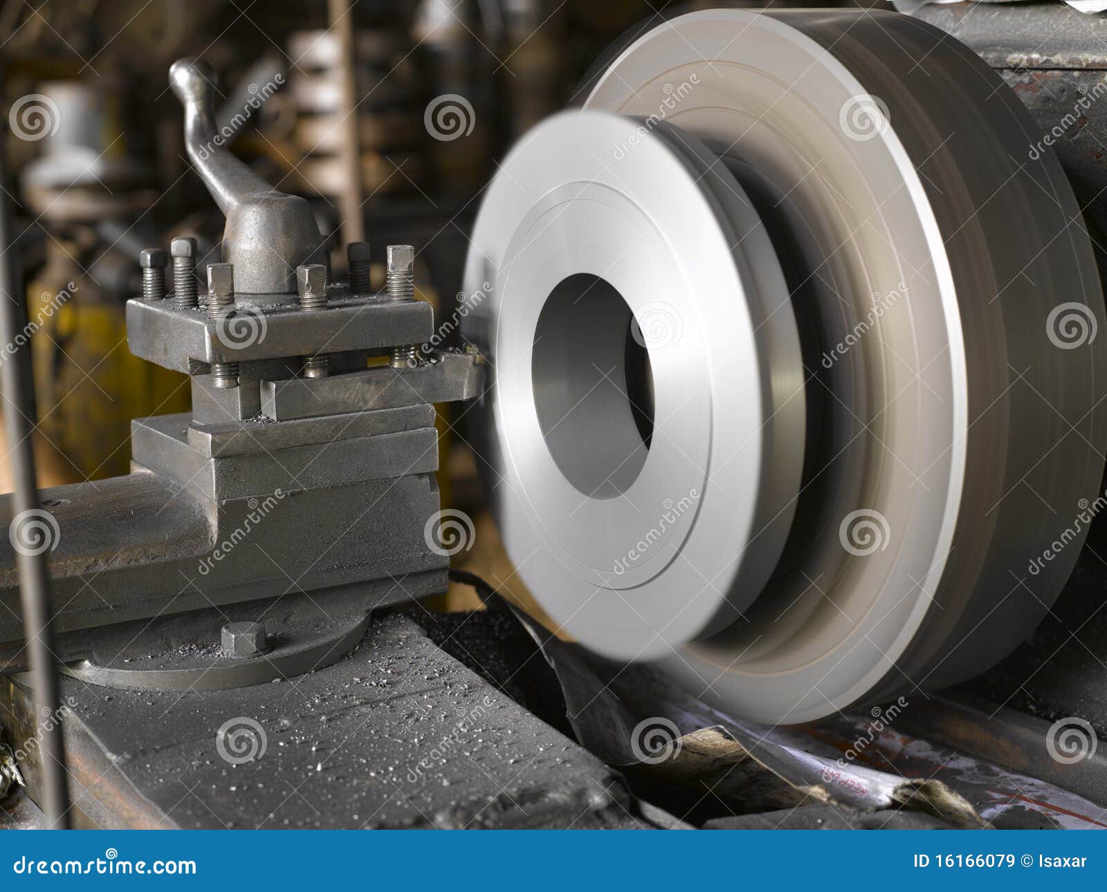 Wheel machine working stock image. Image of steel, rusty - 16166079