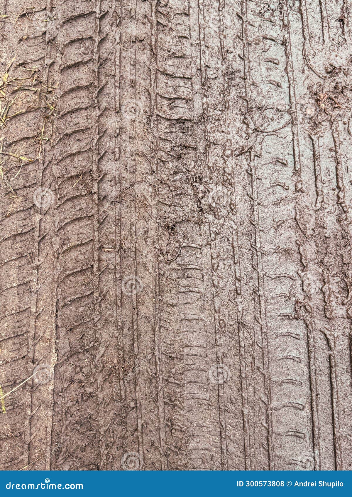 A Wheel Mark in the Dirt. Background Stock Photo - Image of print ...