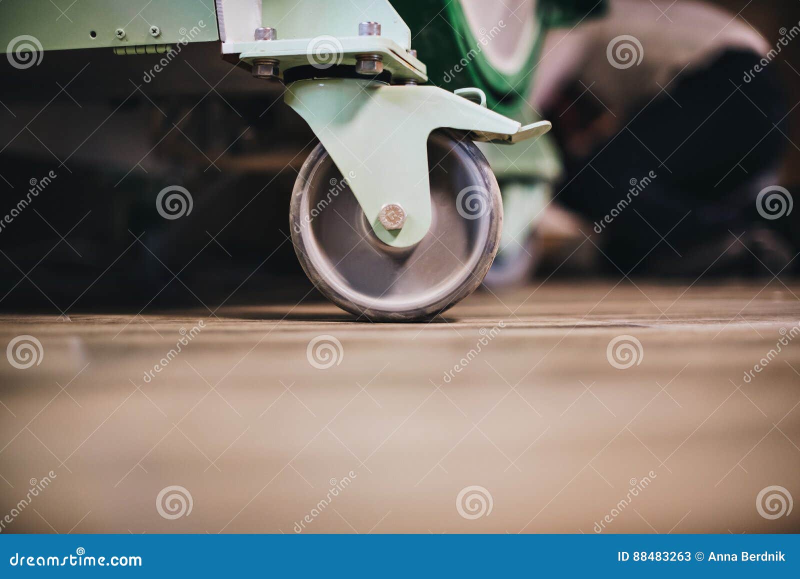A Wheel of a Medical Pressure Chamber Stock Image - Image of care ...