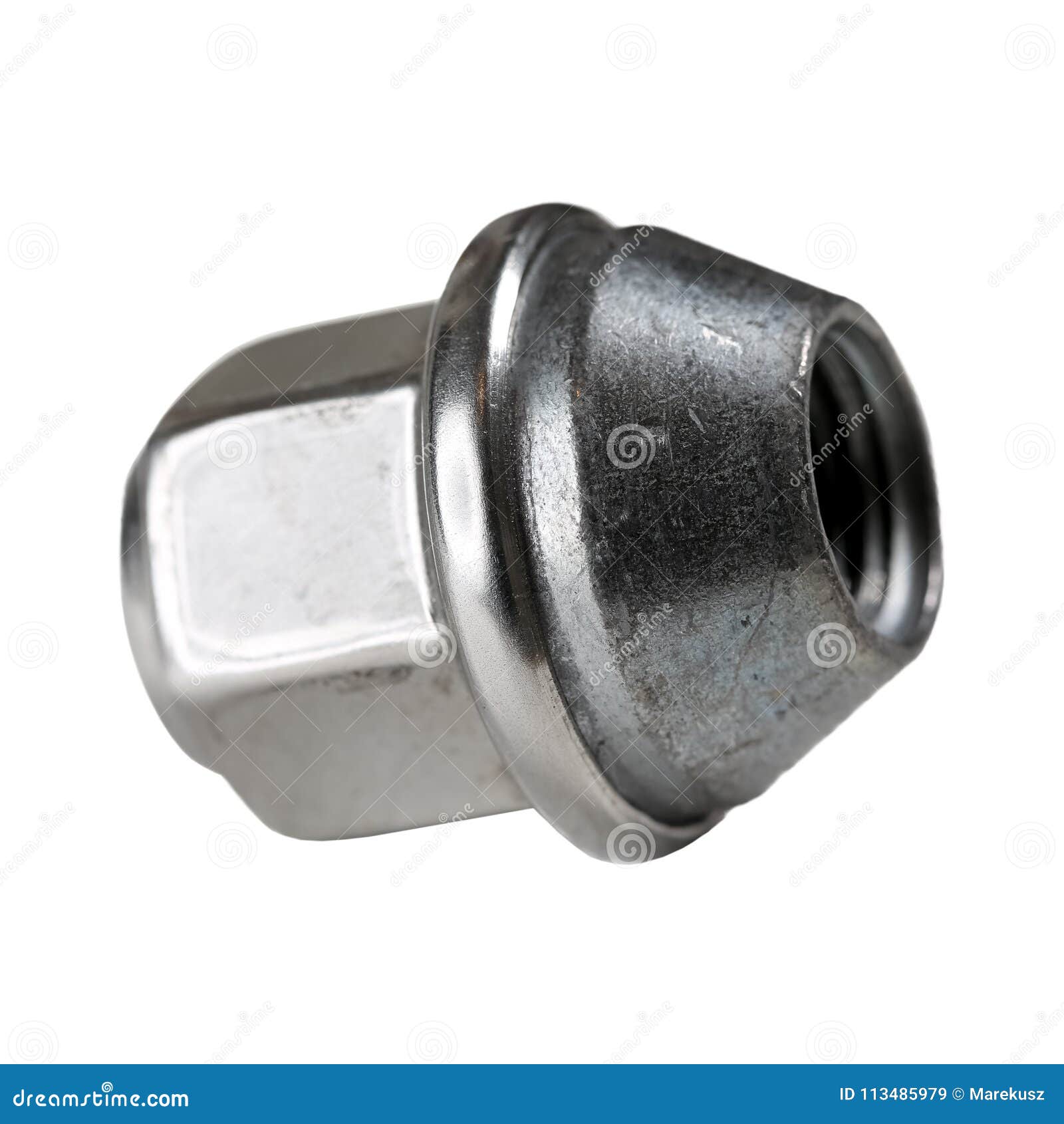 Wheel Nut and Centering Cone Stock Image - Image of background ...