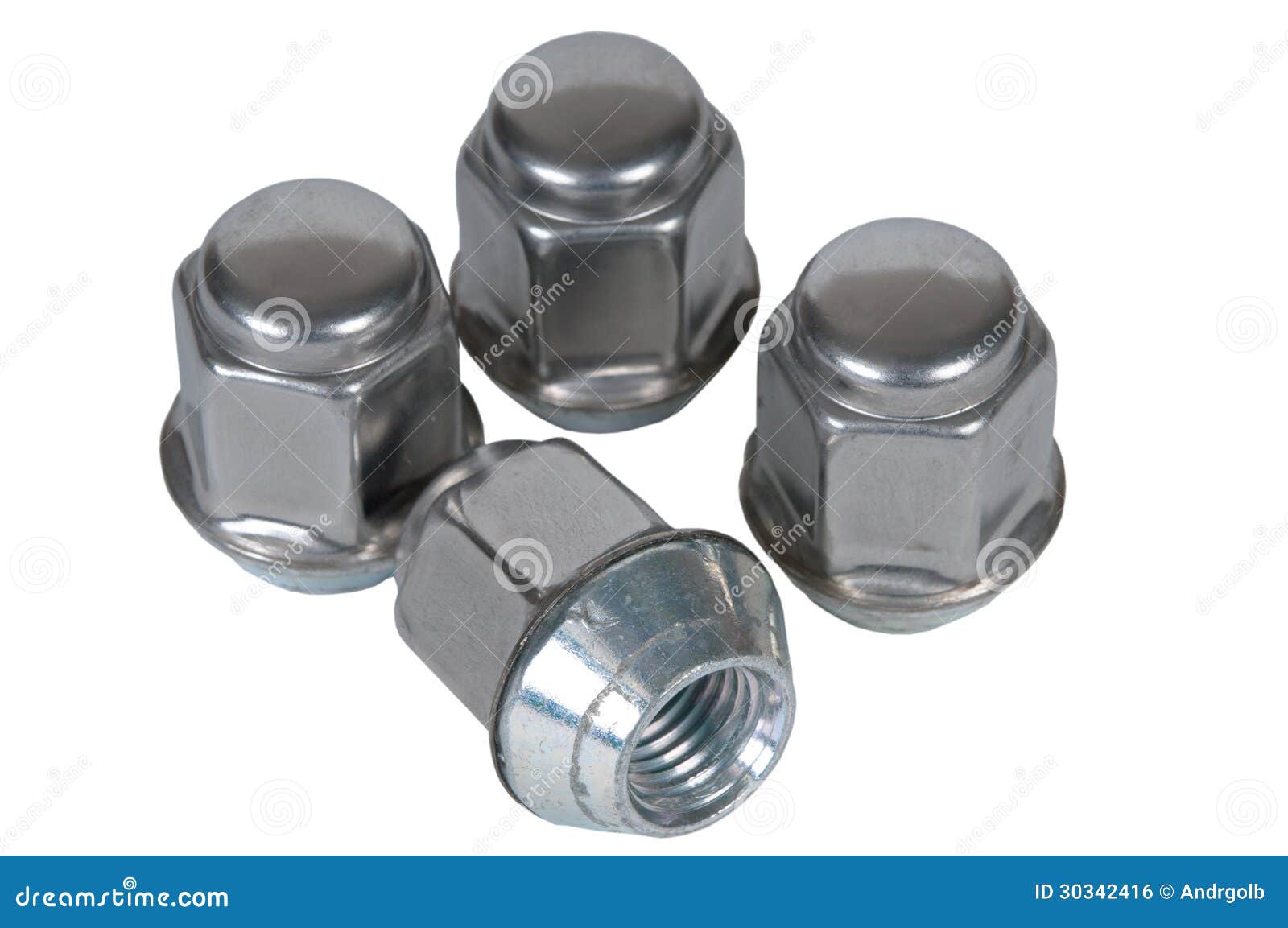 Wheel nuts stock photo. Image of flat, tire, tool, three - 30342416