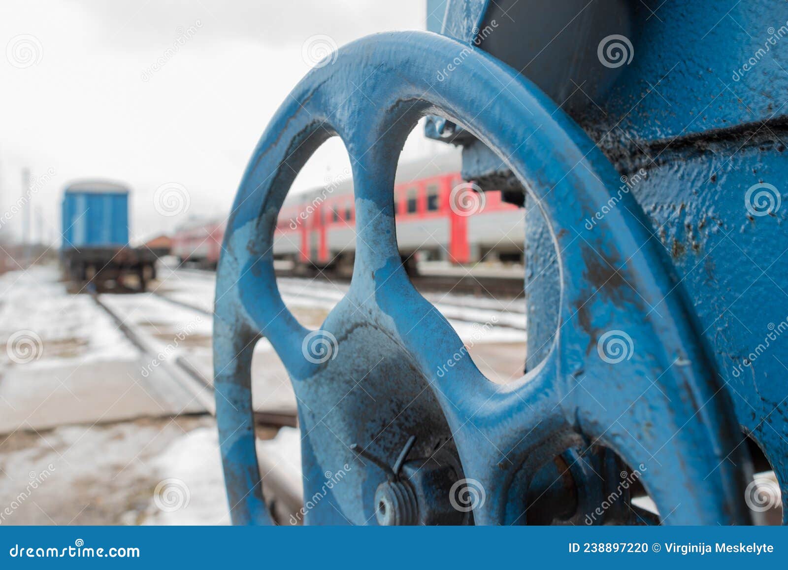 Wheel of an old boxcar stock photo. Image of wheels - 238897220