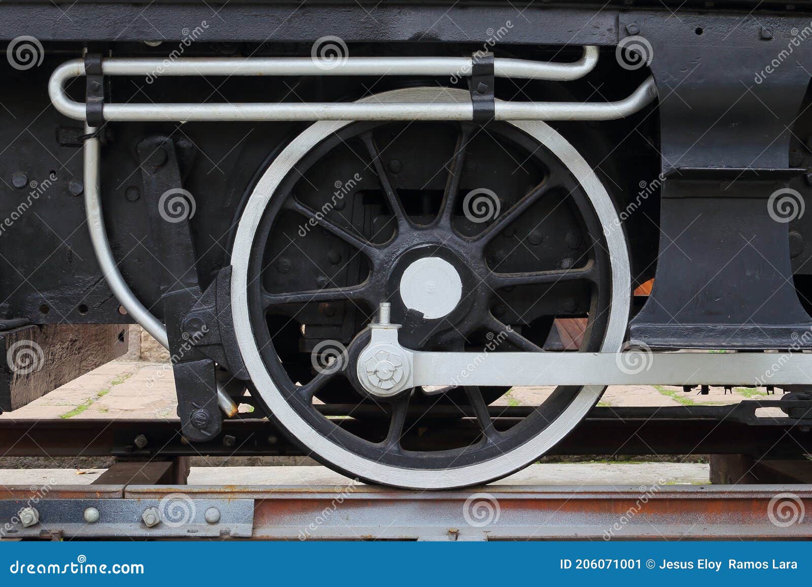 The Wheel Of An Old Locomotive. Railway Museum. Old Steam Locomotive ... The Wheel Of An Old Locomotive. Railway Museum. Old Steam Locomotive ...