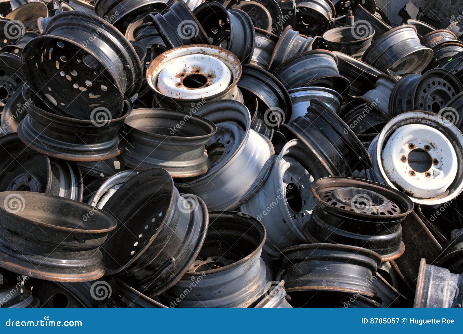 Wheel pile stock image. Image of industrial, parts, abandoned - 8705057