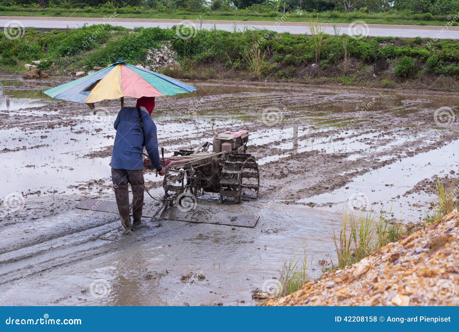 Wheel plough editorial stock photo. Image of blue, environment - 42208158