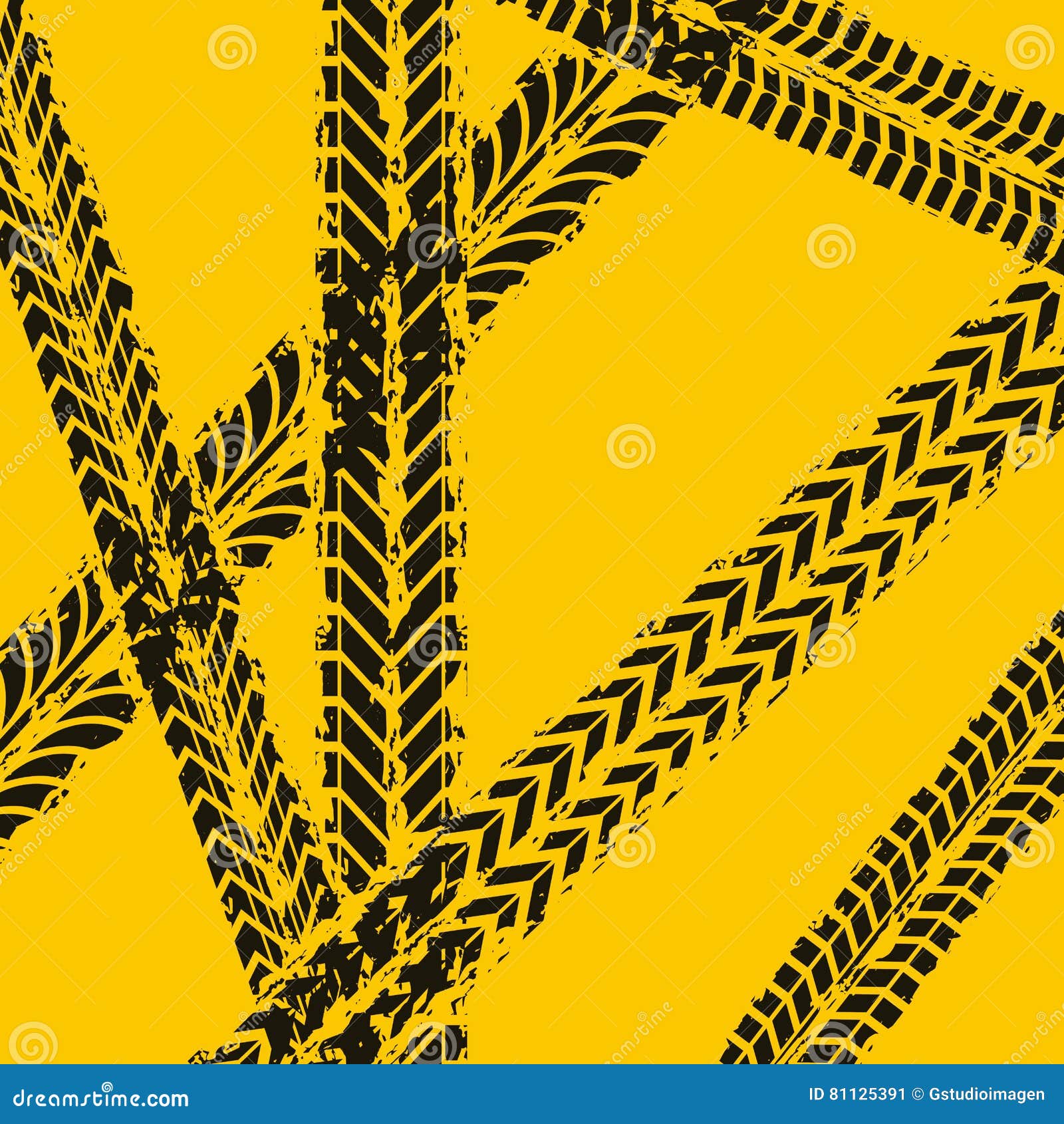 Wheel print design stock vector. Illustration of trace - 81125391