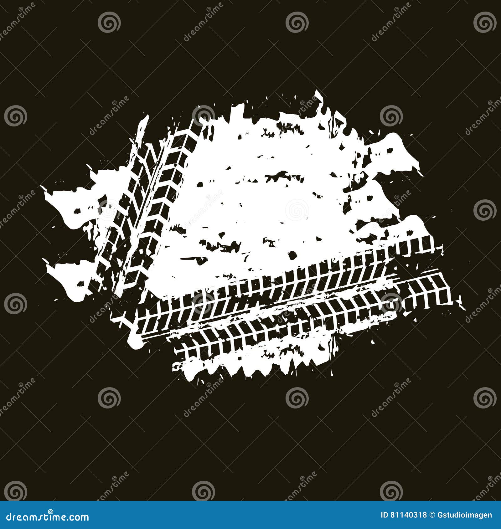 Wheel print design stock vector. Illustration of clipart - 81140318