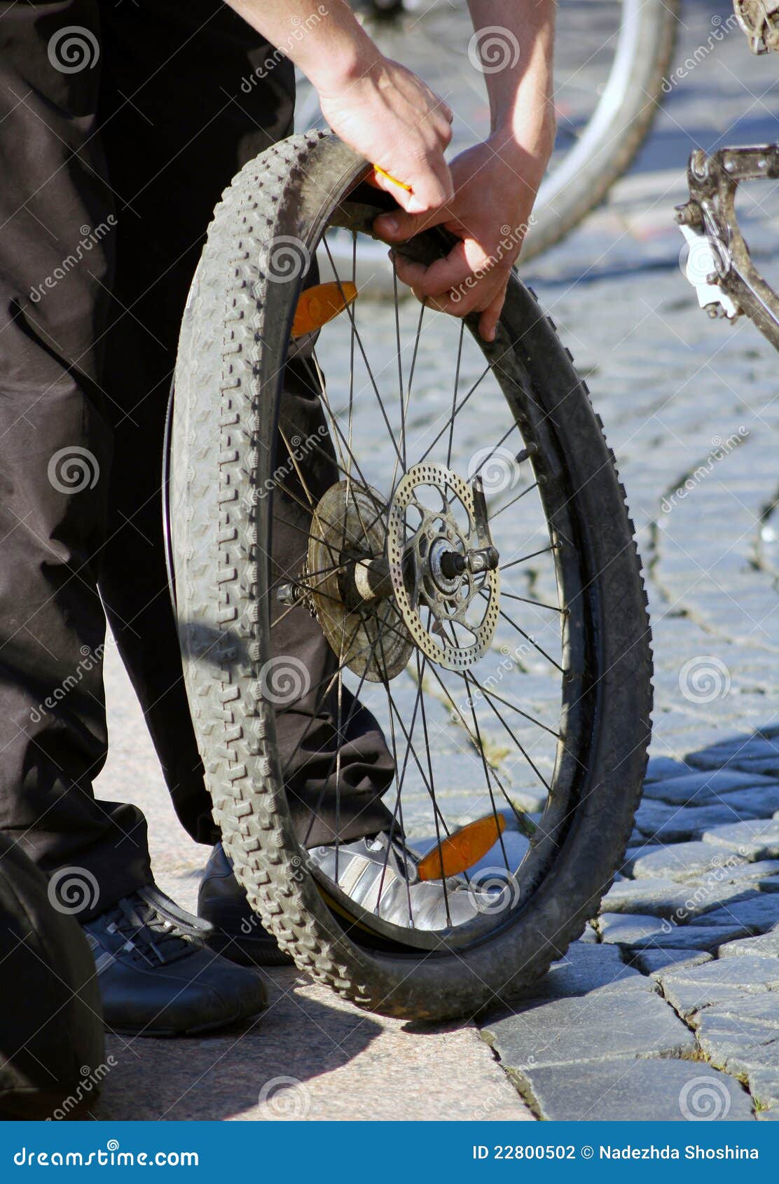 Wheel repair stock photo. Image of repair, mechanic, effort - 22800502