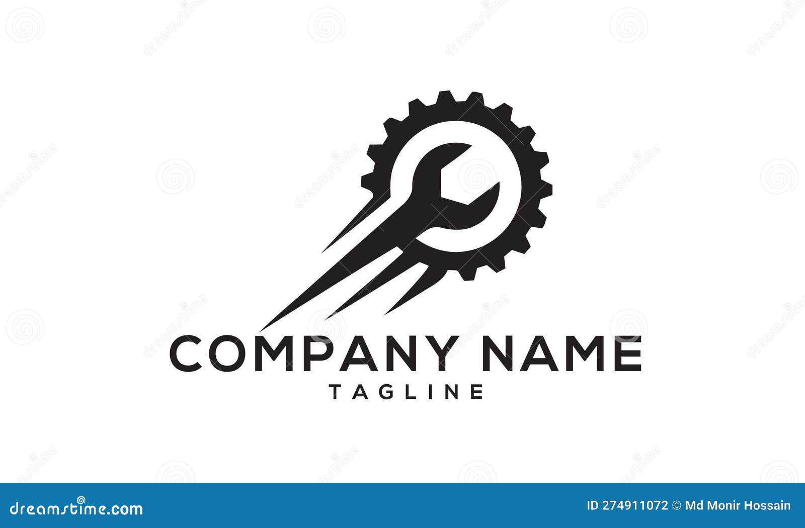 Wheel Repair Tools Logo Design Stock Vector - Illustration of circle ...