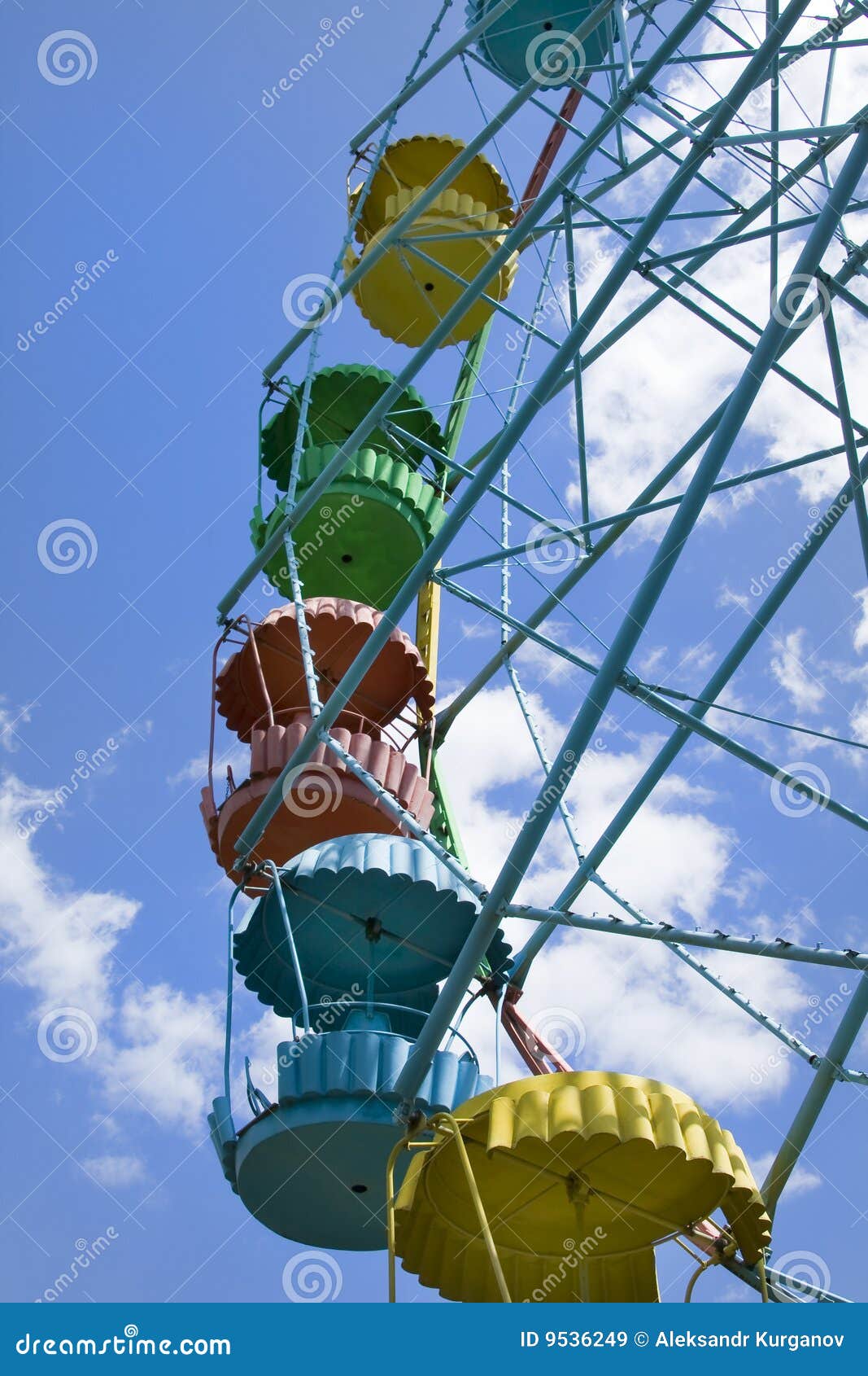 Wheel of Review in the Park Stock Image - Image of game, interurban ...
