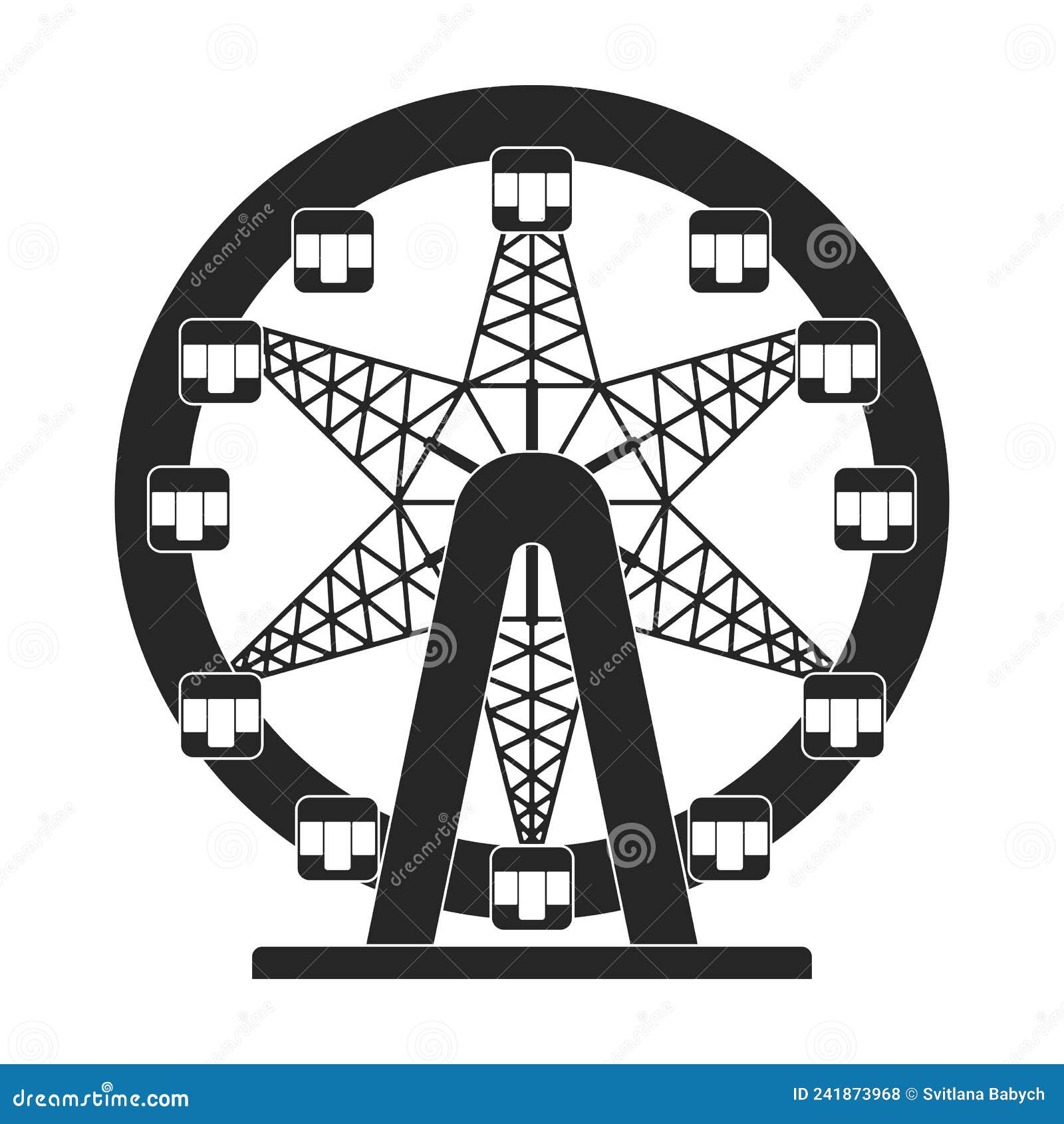 Wheel of Review Vector Icon.Black Vector Icon Isolated on White ...