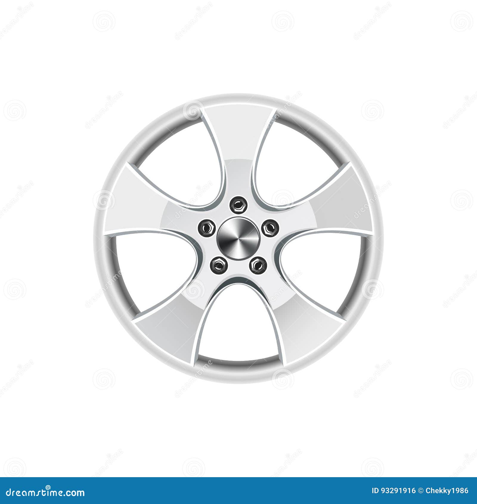 Wheel rim vector stock vector. Illustration of speed - 93291916