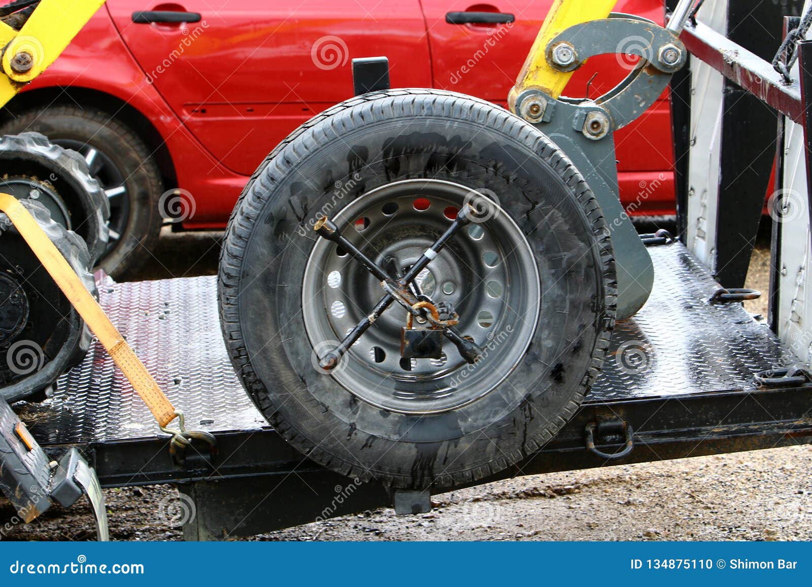 Use of the Wheel in Engineering and Nature Stock Photo - Image of ...