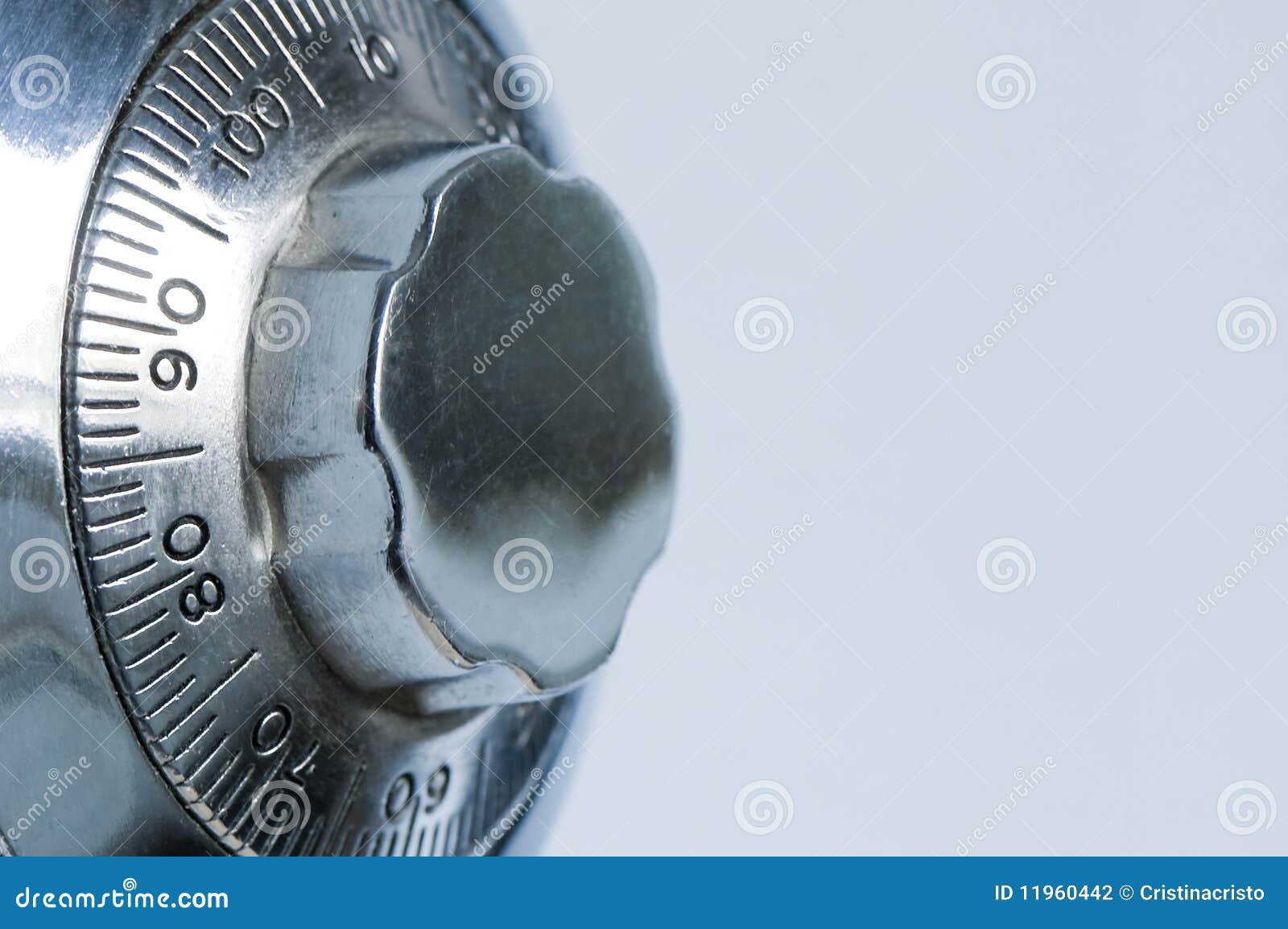 Wheel Safe Combination Detail. Take Two. Stock Photo - Image of ...