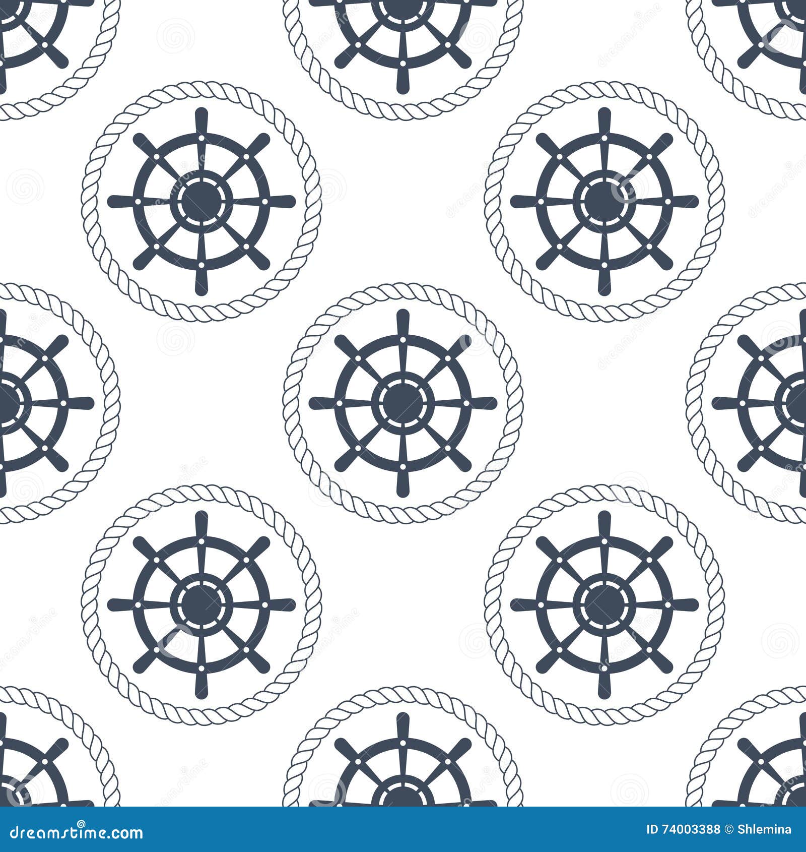 Wheel seamless pattern stock vector. Illustration of design - 74003388