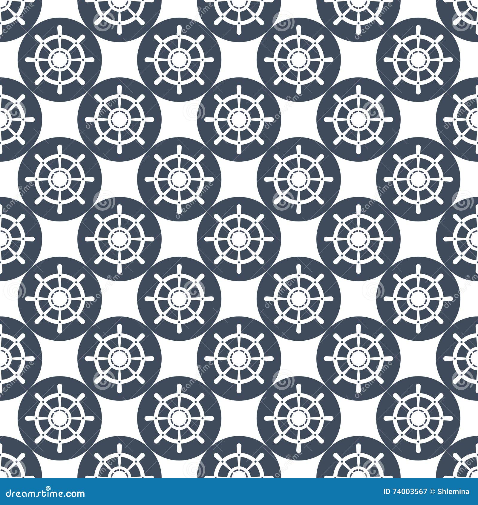 Wheel seamless pattern stock vector. Illustration of textile - 74003567