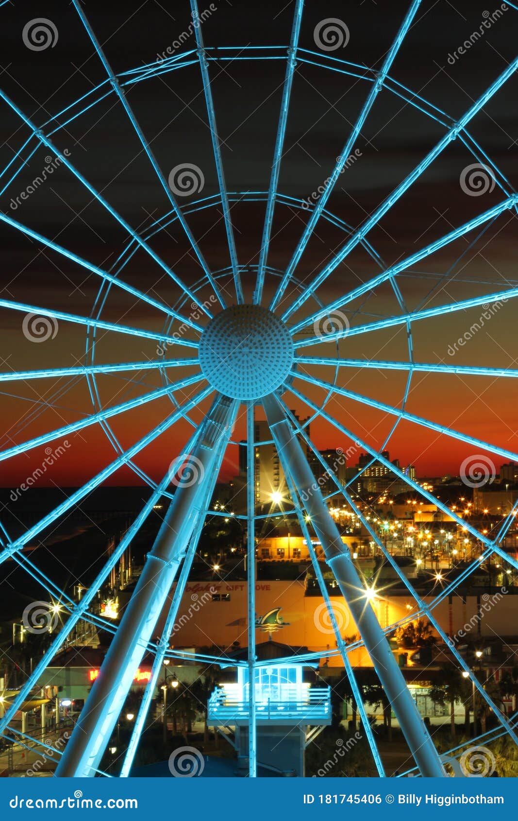 Wheel in the sky stock photo. Image of symmetry, circle - 181745406