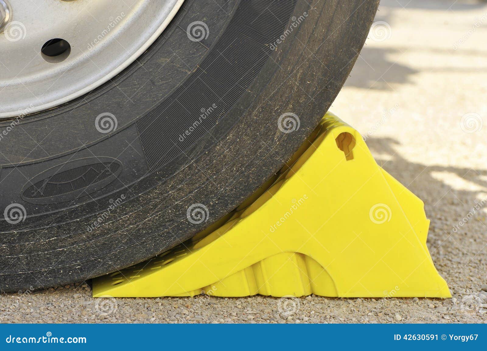 Wheel and Stopper stock image. Image of tyre, accessories - 42630591