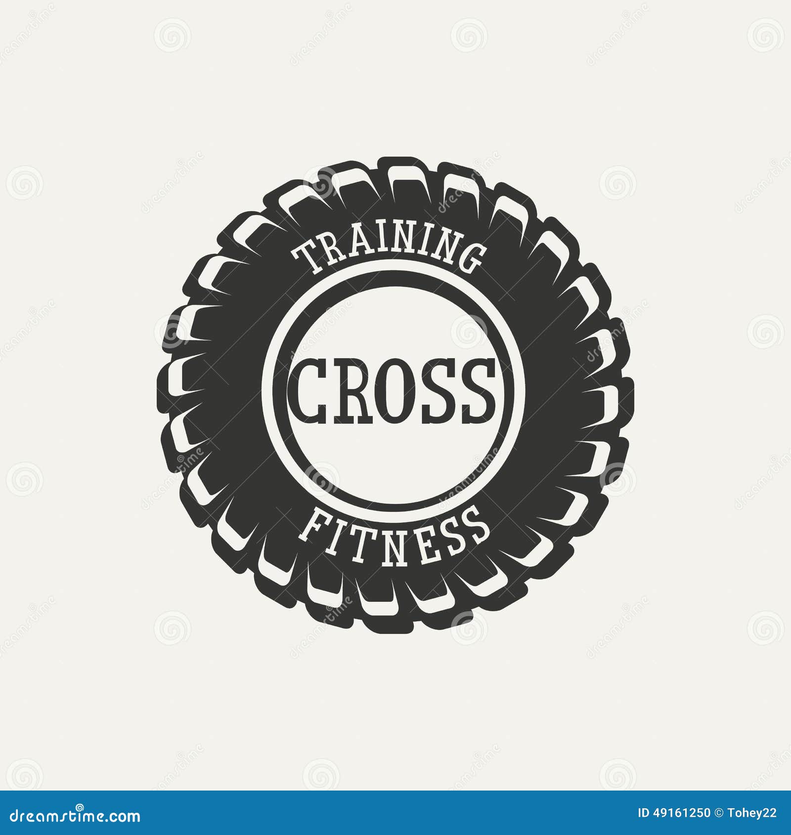WHEEL for Strength Training Stock Illustration - Illustration of cross ...