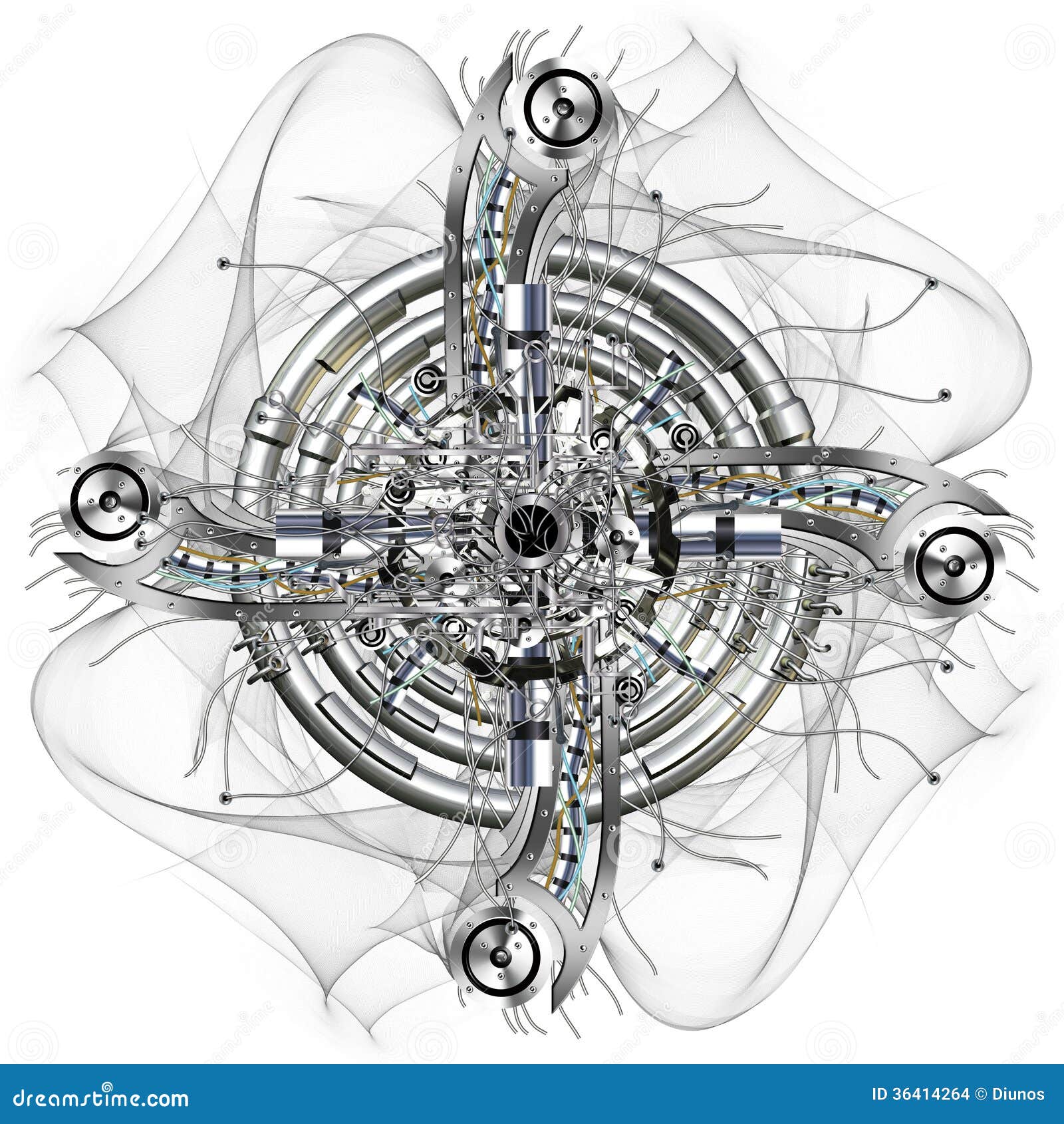 Wheel of time stock illustration. Illustration of rotate - 36414264