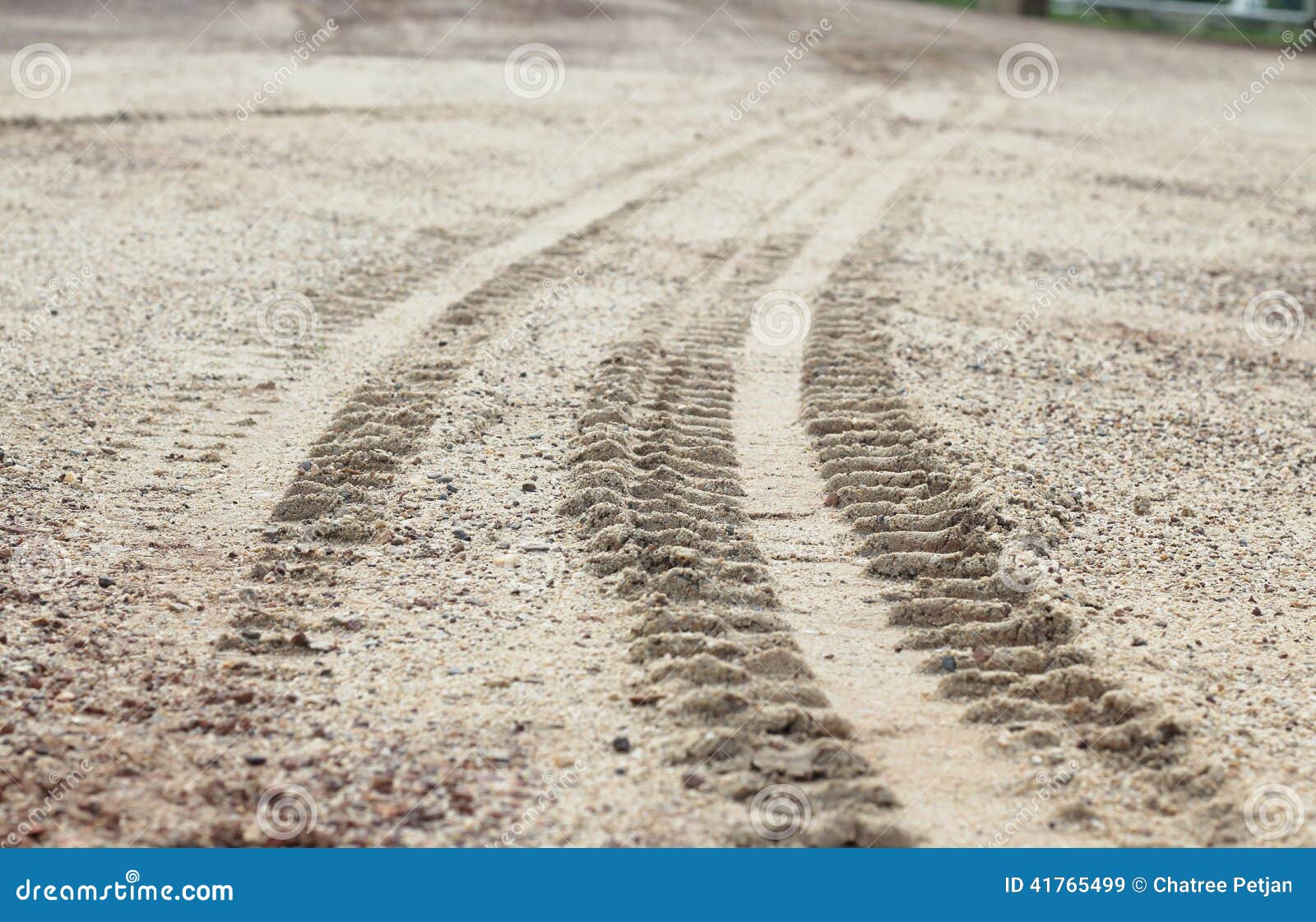 Wheel tracks detail stock image. Image of lane, street - 41765499