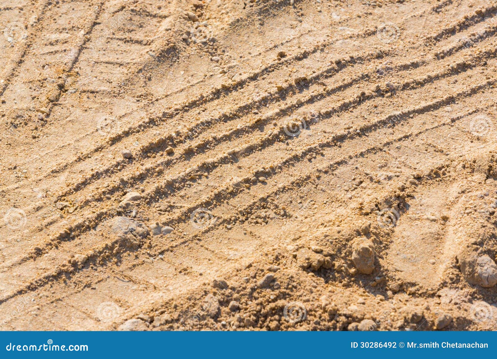 Wheel tracks stock photo. Image of tire, desert, brown - 30286492