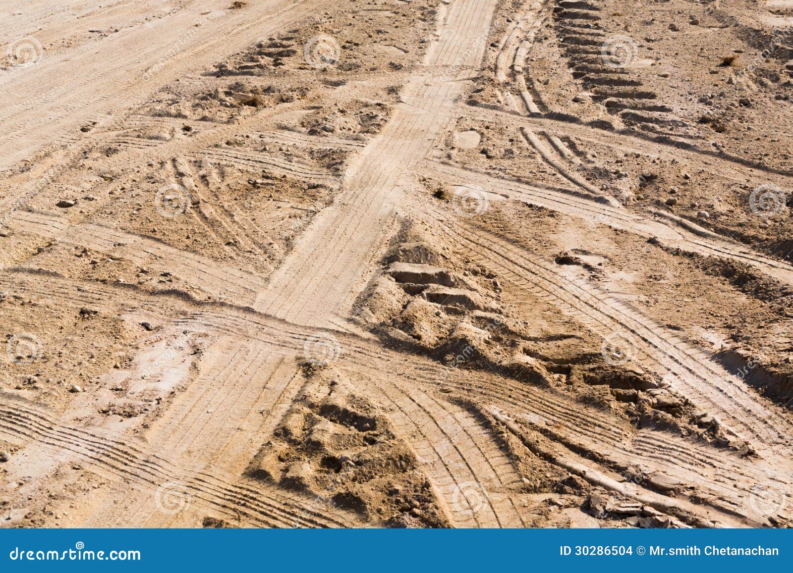 Wheel tracks stock photo. Image of cross, drive, soil - 30286504